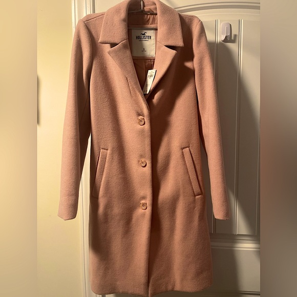 Hollister | Jackets & Coats | Fancy Coat Pink | Poshmark